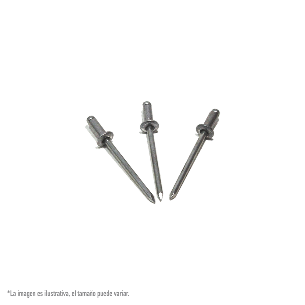 Indux - 1000 Remaches AS-43 de 1/8 x 3/16 - FN43 - etoledo