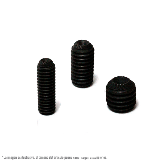 Toledo - 100 Opresores Allen Moleteados de 3/8-16 X 3/4 - AOT09019 ...