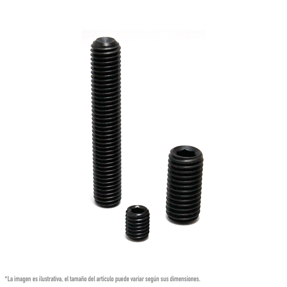 Toledo - 100 Opresores Allen DIN 916 de M3 X 12 - AOM03012 - etoledo