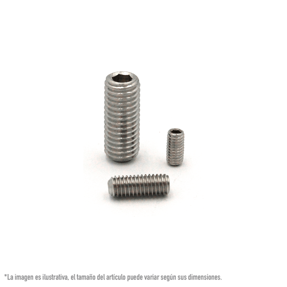 Toledo - 100 Opresores ALLEN INOX de M3 x 10 mm - XAOM03010 - etoledo