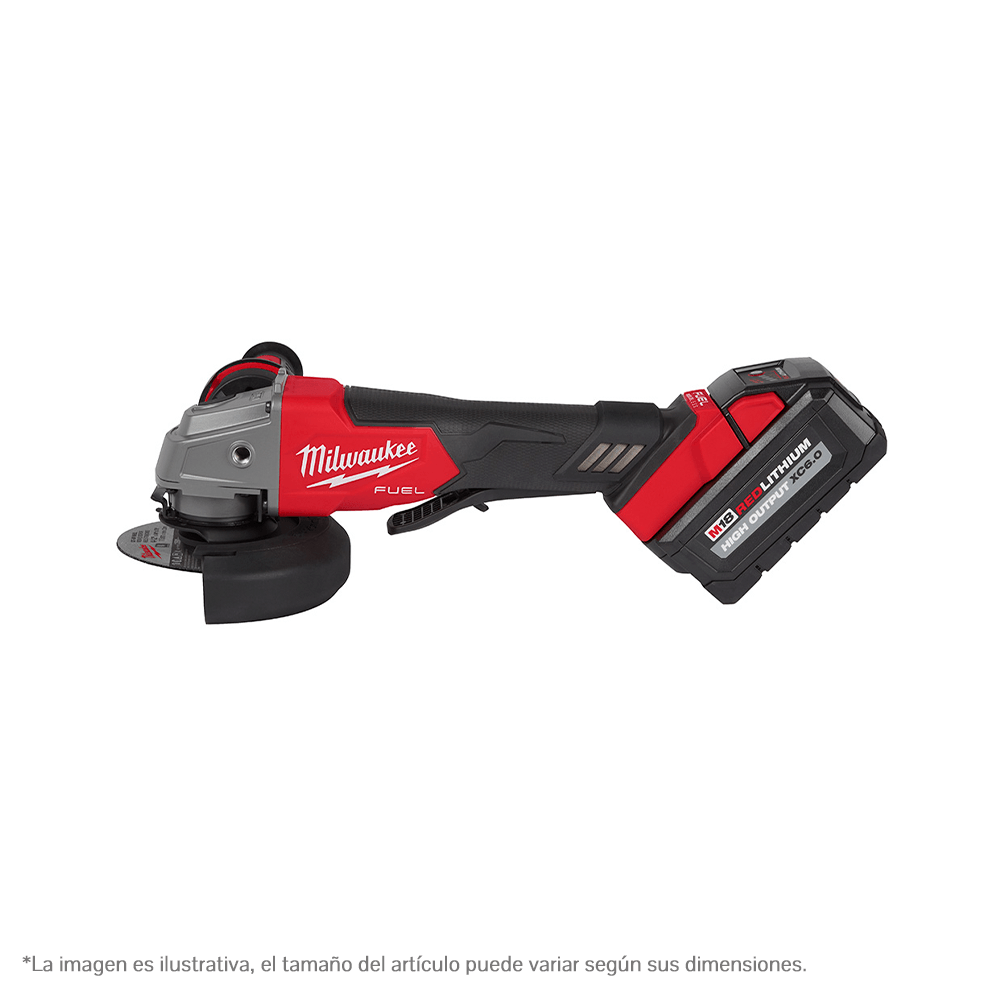 Milwaukee - Esmeril 4.1/2 - 5 Plg M18 FUEL + 2 Baterías 288022 ...