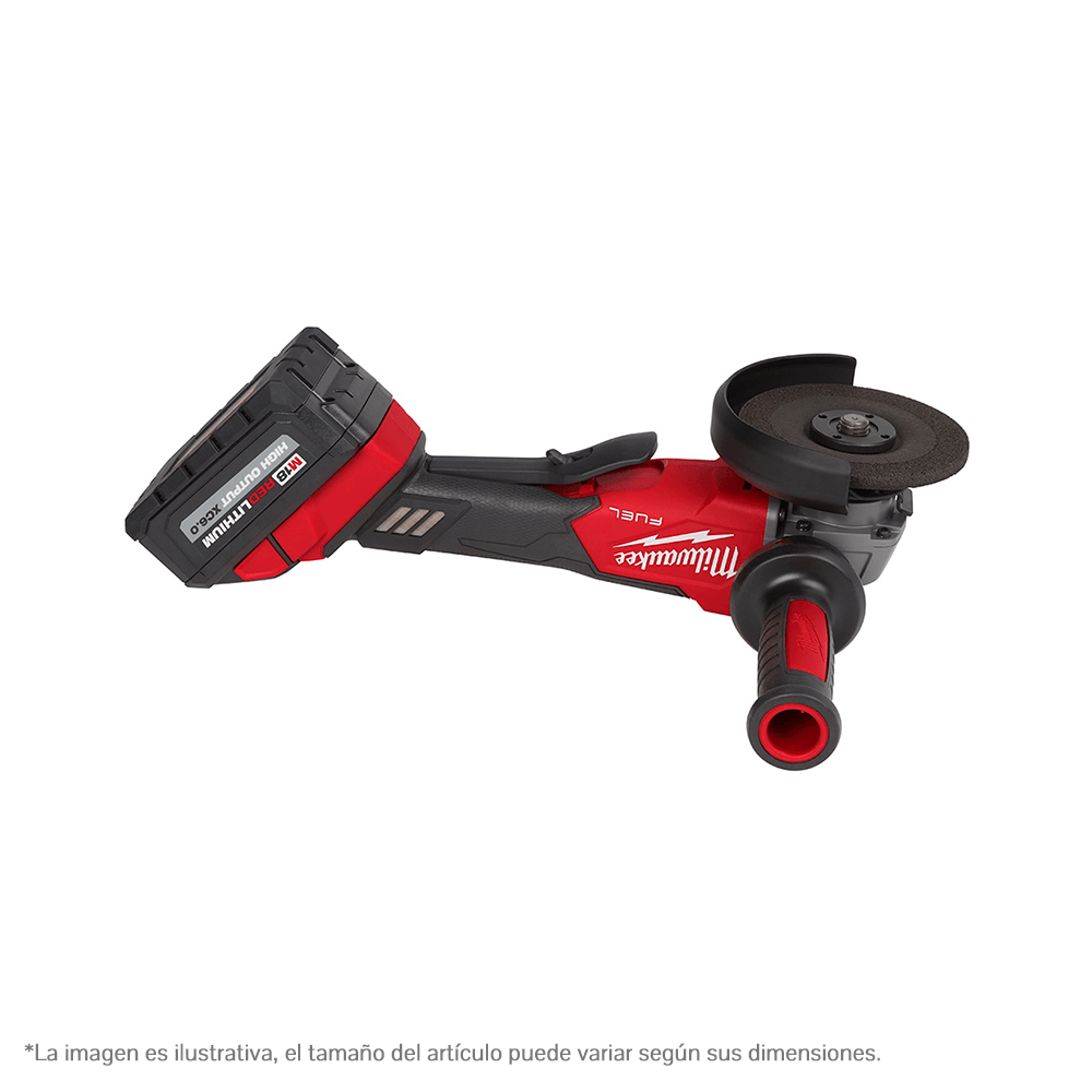 Milwaukee - Esmeril 4.1/2 - 5 Plg M18 FUEL + 2 Baterías 288022 ...