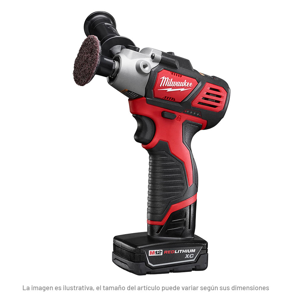 Milwaukee - Pulidora De Velocidad Variable M12 Kit 243822X - QMW243822X ...