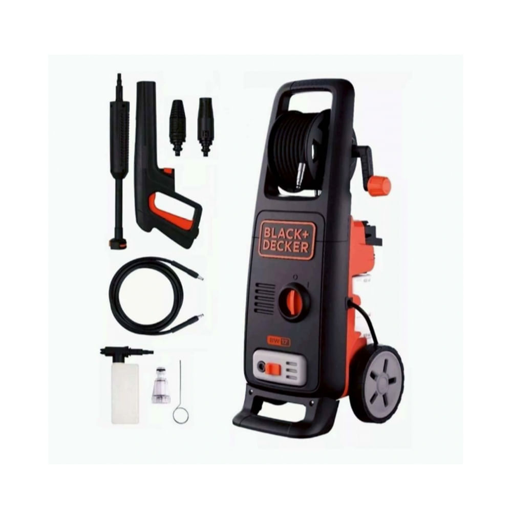 Black+Decker - Hidrolavadora A Presión BW17-B3 1600W - HBD17B - etoledo