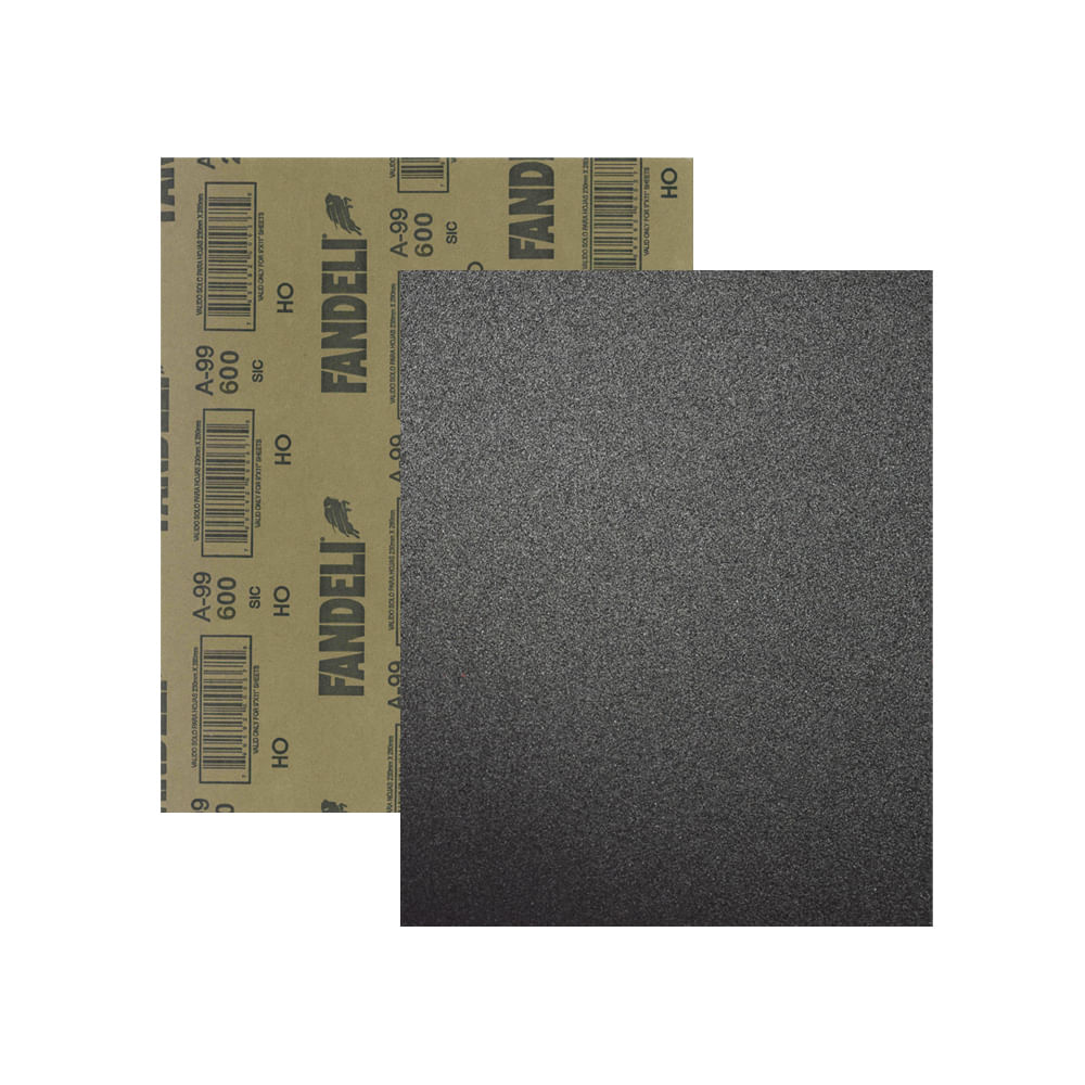 Fandeli - Lija De Agua A99 A-99 600 Grano 600 50 Pz - HFAR044 - etoledo