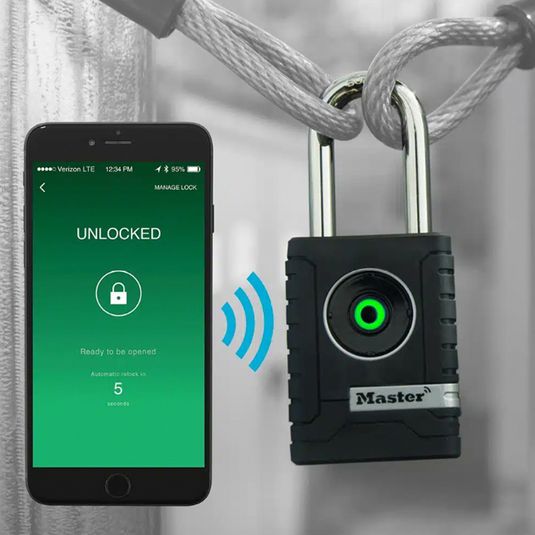Master Lock - Candado Bluetooth Exterior 4401Lhecmx 2.7/32 Plg ...