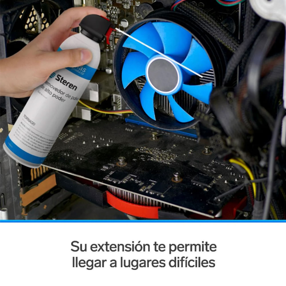 Steren - Aire Comprimido Removedor De Polvo Tornado 660Ml - HSNTRN ...